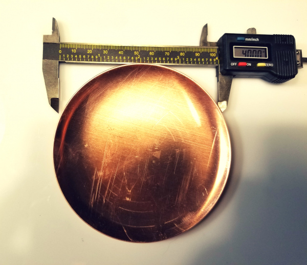 4" Copper Round Dish , Buy E-namels