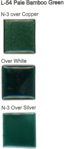 L-54 Pale Bamboo Green (tr) Back In Stock! , Buy E-namels